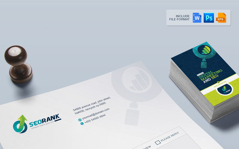 Fax Paper Cover Sheet - Corporate Identity Template