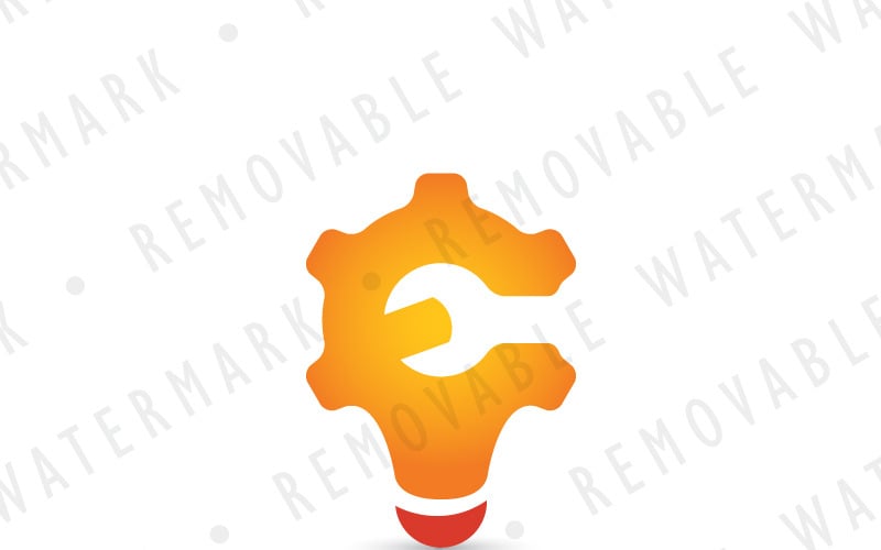 Modèle de logo de maintenance intelligente - TemplateMonster