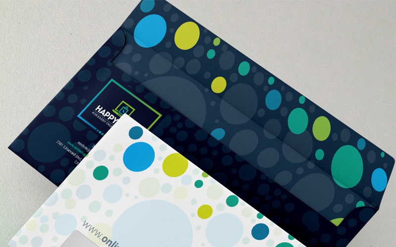 E-Commerce Shop Envelope Package - Corporate Identity Template