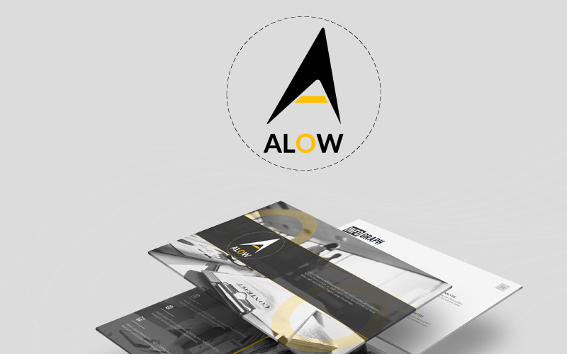 Allow - Keynote template #76146 - TemplateMonster