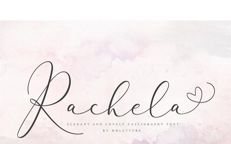 Rachela Cursive Font #76246 - TemplateMonster