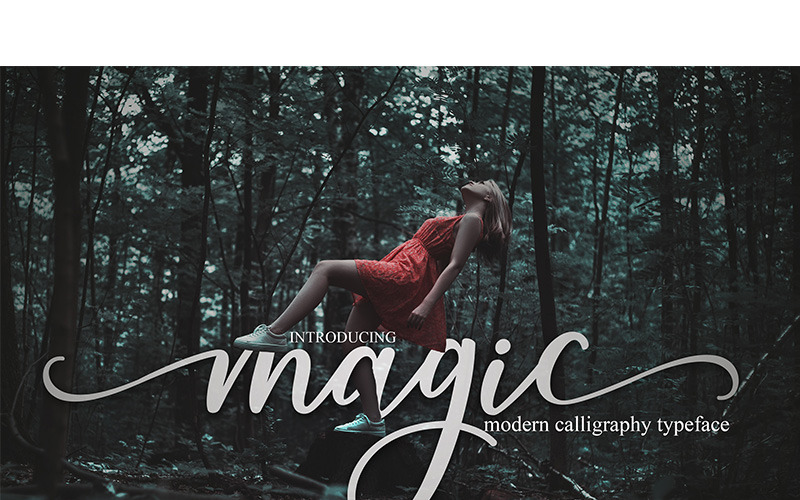 Magic Cursive Font #76359 - TemplateMonster