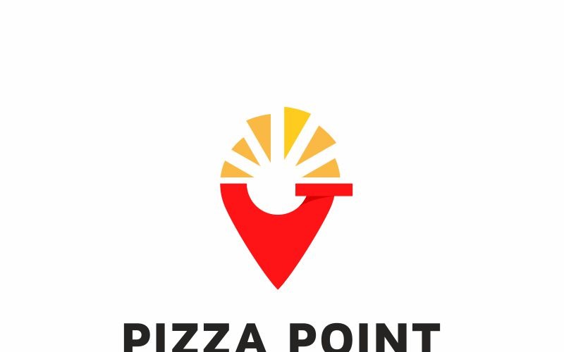 Pizza Point Logo Template #76520 - TemplateMonster