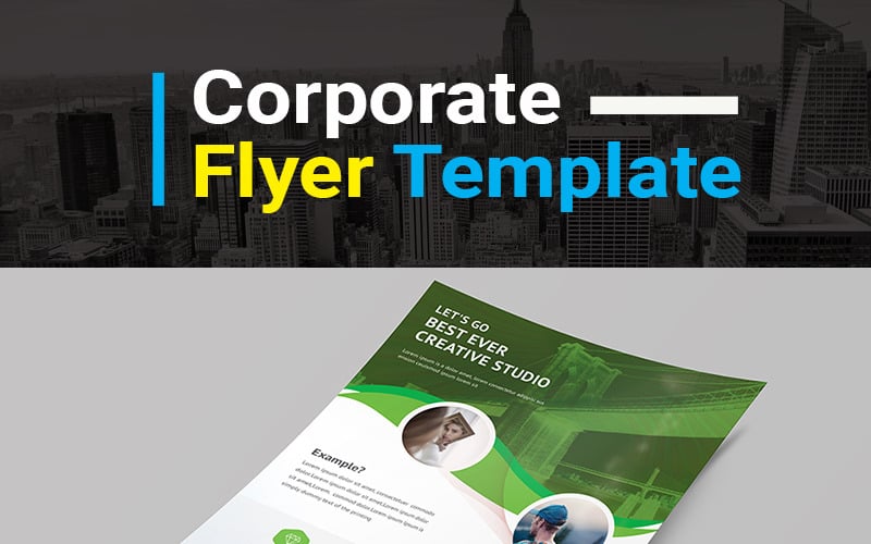 BEST OF BUSINESS PROJECTS & DESIGN FLYER PSD - Corporate Identity Template