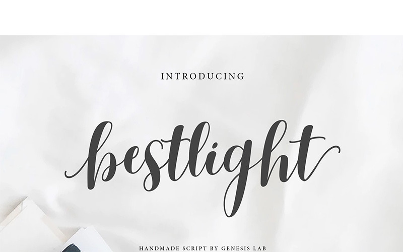 Meilleure police cursive légère #77187 - TemplateMonster