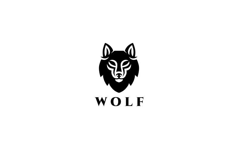 Szablon Logo Wilka #77168 - TemplateMonster