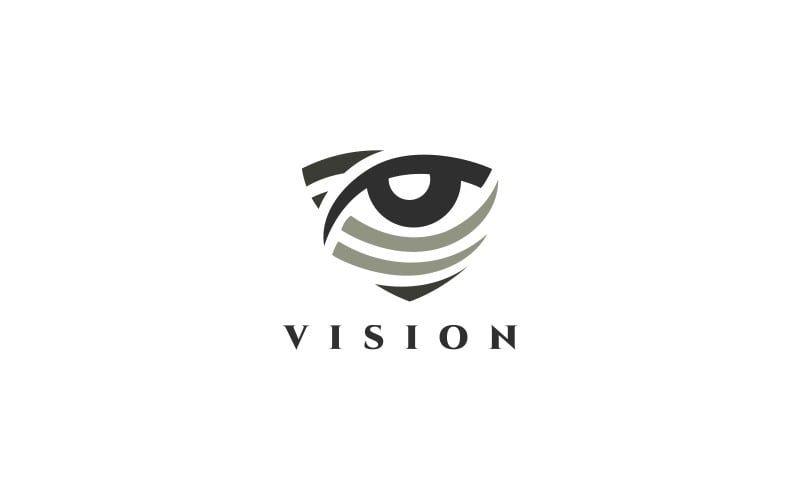 Eye Shield Logo Template #77587 - TemplateMonster