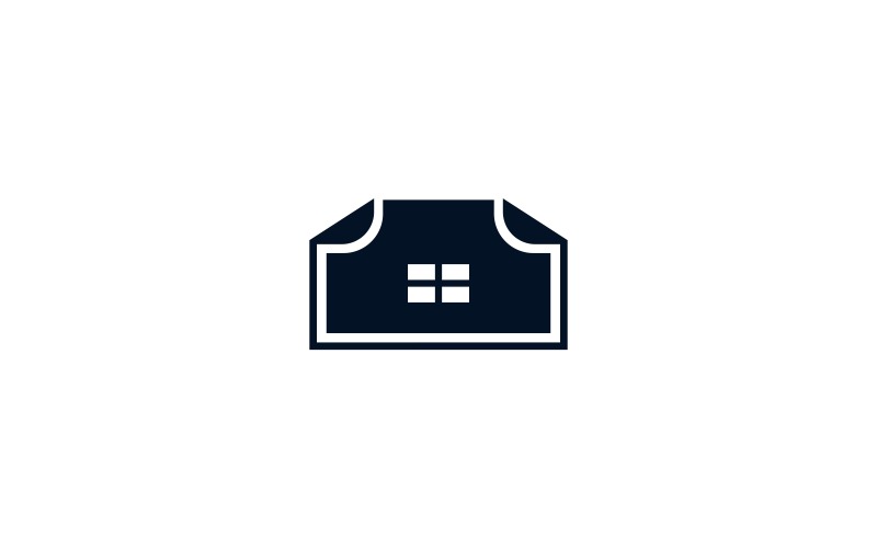 Paper House Logo Template #77500 - TemplateMonster