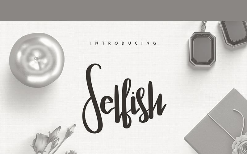 Selfish Font #77991 - TemplateMonster