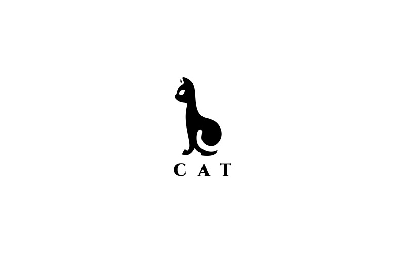 Kat Logo sjabloon #78331 - TemplateMonster