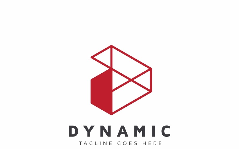 Dynamic D Letter Logo Template #80013 - TemplateMonster