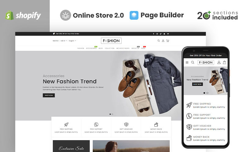 Elements Jewellery Store Shopify Theme - TemplateMonster