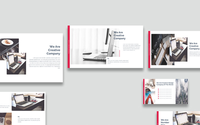 Modèle PowerPoint professionnel #81287 - TemplateMonster