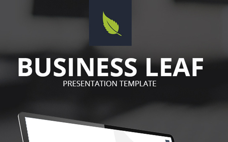 Plantilla de PowerPoint - hoja de negocios - TemplateMonster