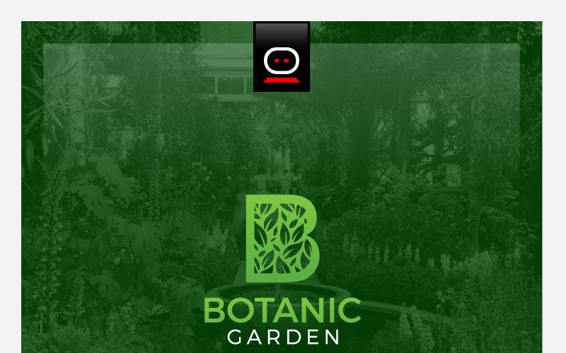 Botanic Garden Logo Template #81391 - TemplateMonster