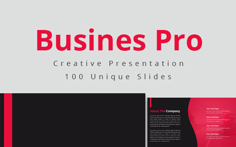 Business Pro Powerpoint Template 81662 Templatemonster