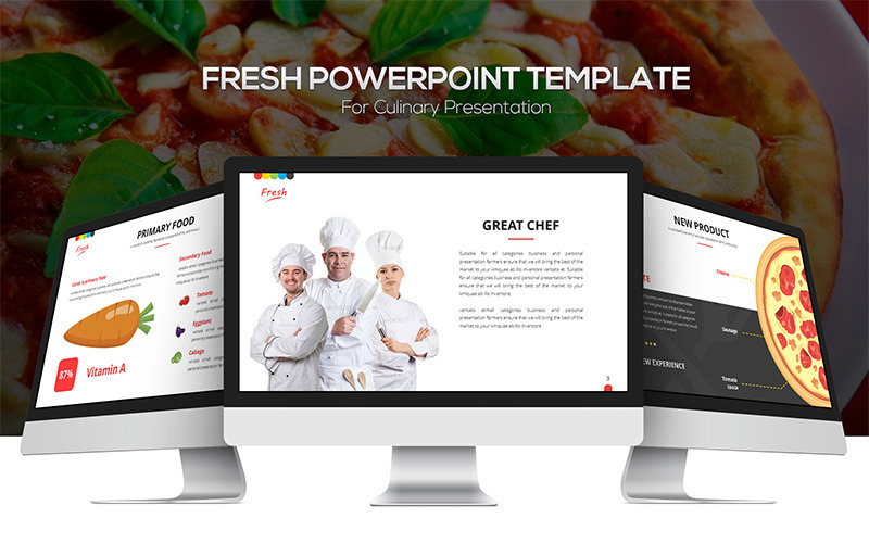 Fresh PowerPoint template #81879 - TemplateMonster