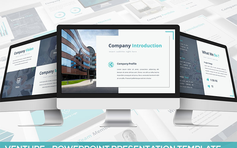 Venture - Presentation PowerPoint template - TemplateMonster