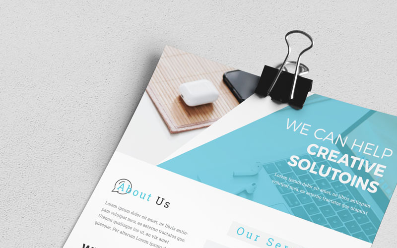 Shape Band - Flyer - Corporate Identity Template