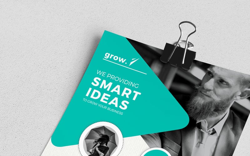 Grow - - Corporate Identity Template - TemplateMonster