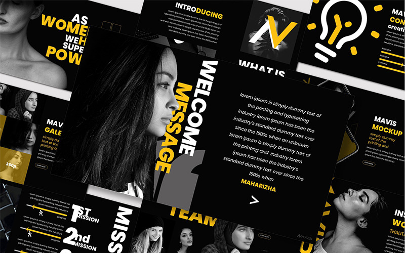 Mavis - Google Slides #83749 - TemplateMonster