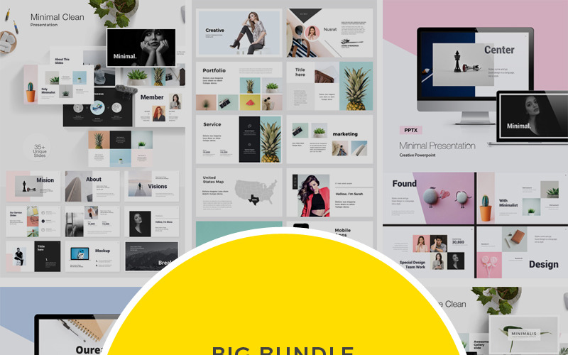 33 Presentación Powerpoint Keynote Google Slides Bundle Plantilla de ...
