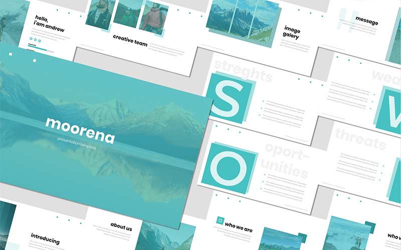 Moorena - Modello PowerPoint #83813 - TemplateMonster