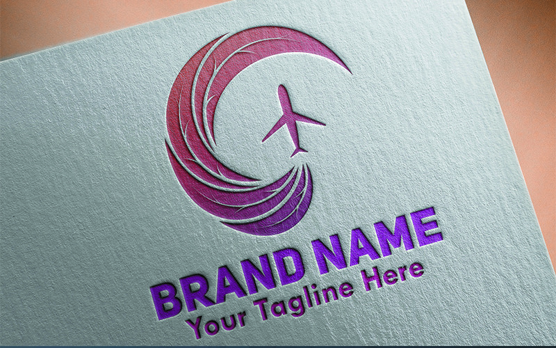 Aeroplane Logo Template #84170 - TemplateMonster