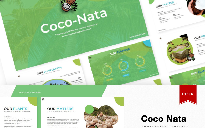 Coco Nata | PowerPoint Template #84681