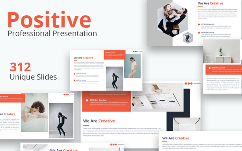 Positive Google Slides #84644 - TemplateMonster