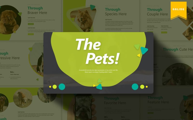 The Pets | Google Slides #84876 - TemplateMonster