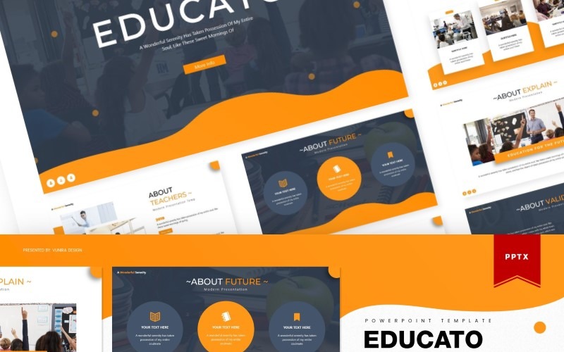 Educato | PowerPoint Template #84918