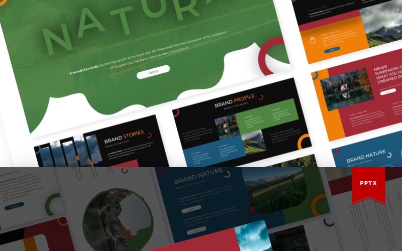 Natura | PowerPoint Template #84906