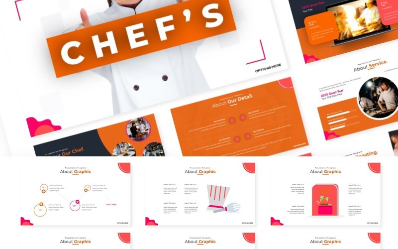 Chefs | PowerPoint Template #85428