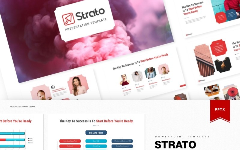 Strato | PowerPoint Template #85420