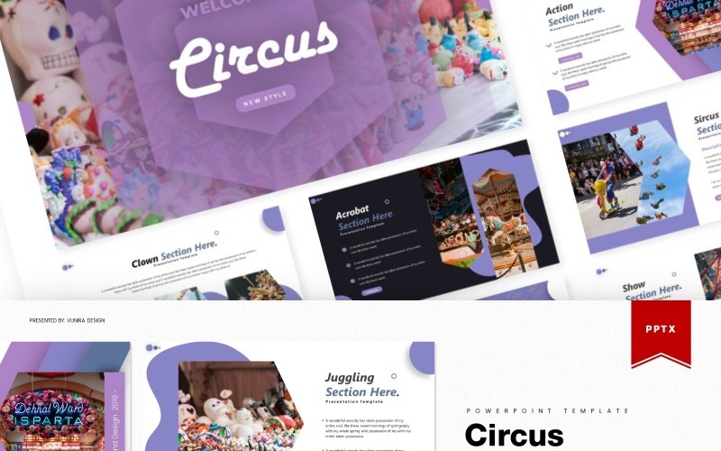 Circus | PowerPoint Template #85532