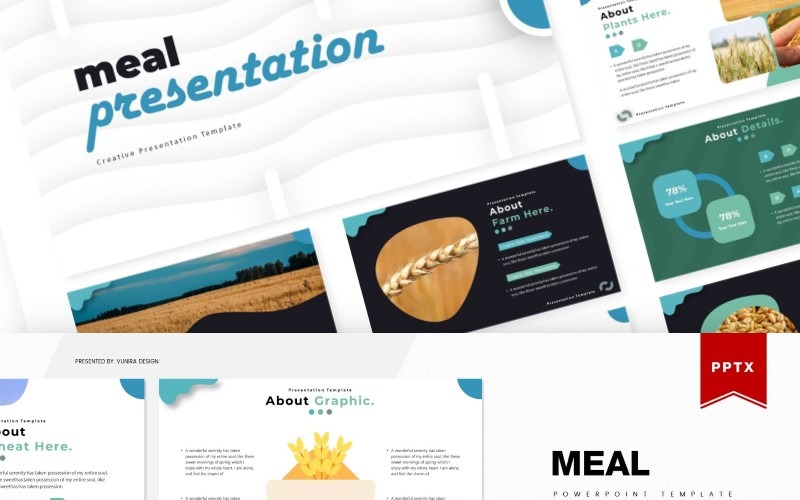 Meal Presentation | PowerPoint Template #85526