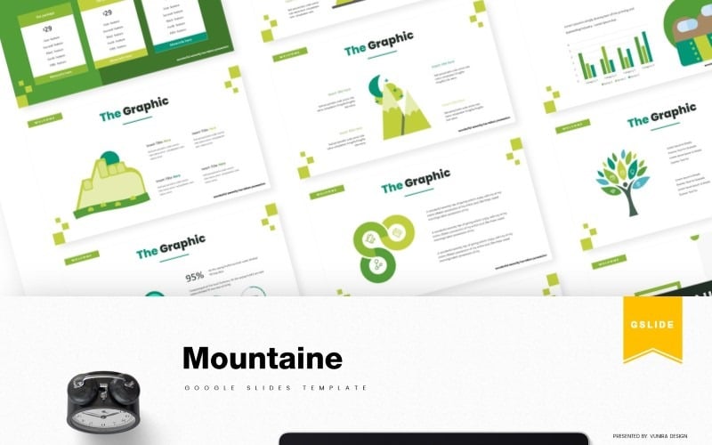Mountaine | Google Slides #85854 - TemplateMonster