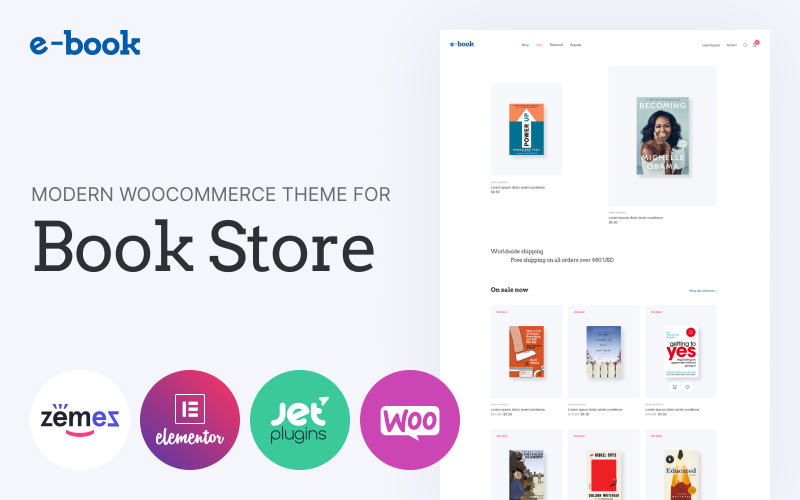 The Book - Single Book WooCommerce Theme - TemplateMonster