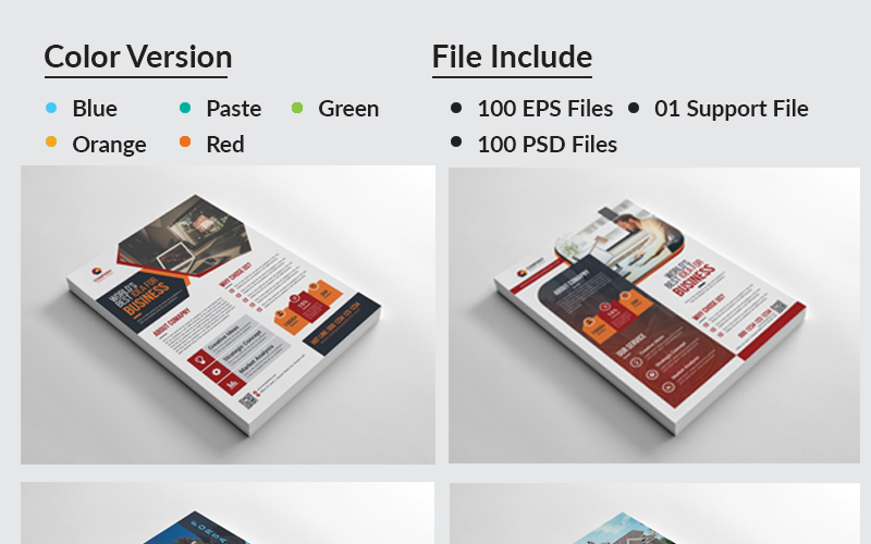 20 Flyer Bundle - Corporate Identity Template