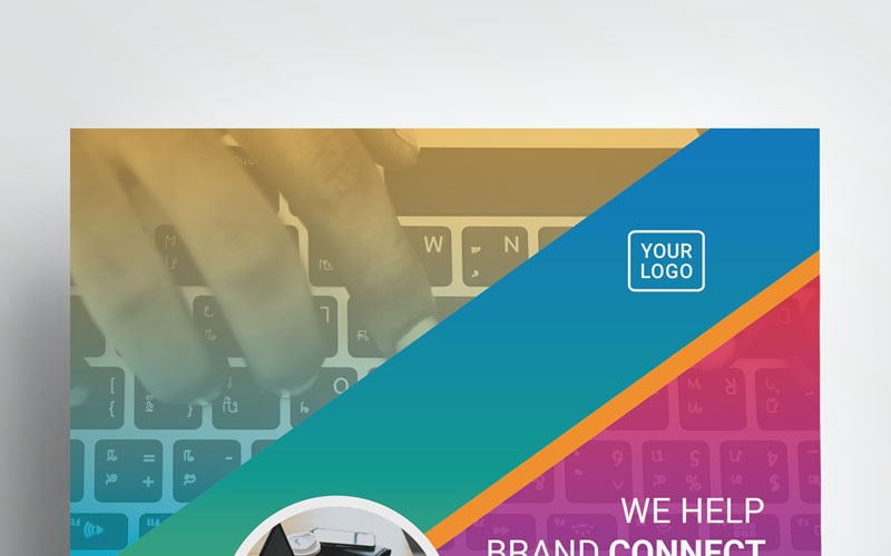Blue Matt Color Business Design - Corporate Identity Template
