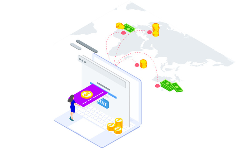 International Payments 3 - Illustration - TemplateMonster