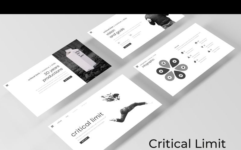 Critical limit - Keynote template #89764 - TemplateMonster