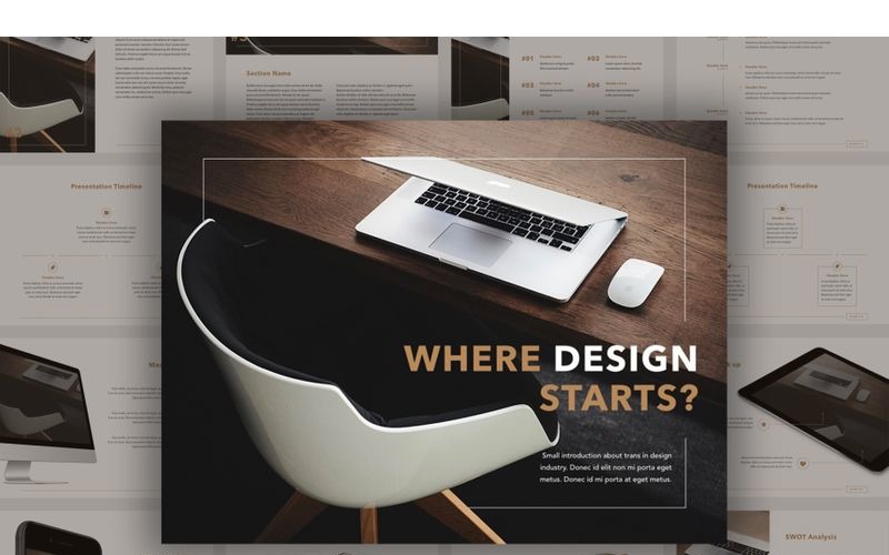 Inception PowerPoint template #93892 - TemplateMonster