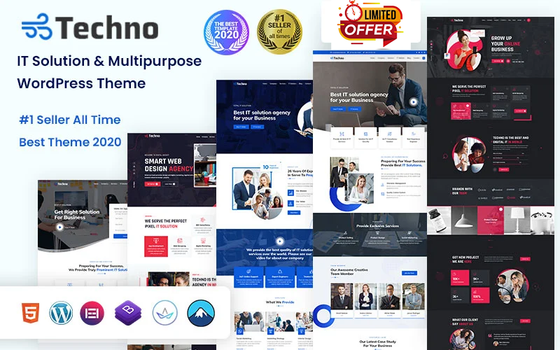 Techno - IT Solutions & Multi-Purpose WordPress Theme