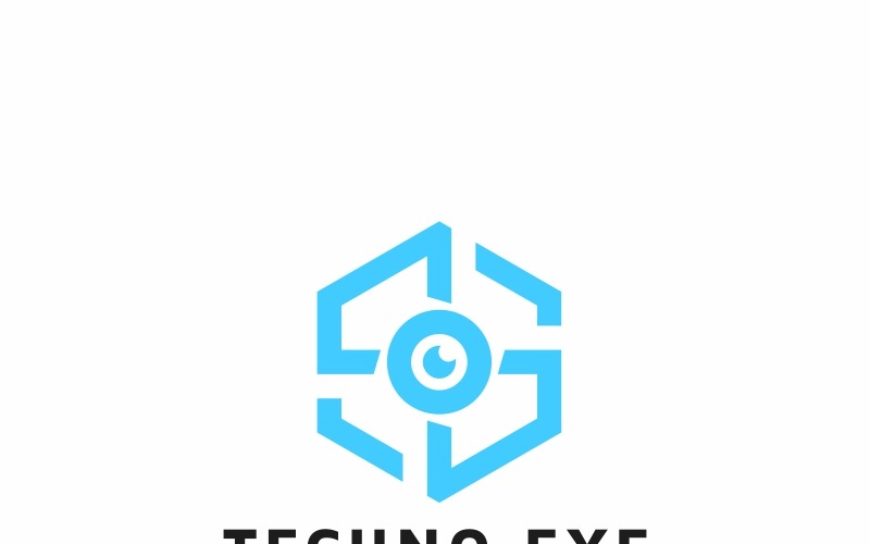 Modelo de logotipo Techno Eye #94307 - TemplateMonster