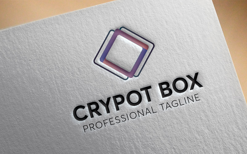 Crypto Box Logo Template #94669 - TemplateMonster