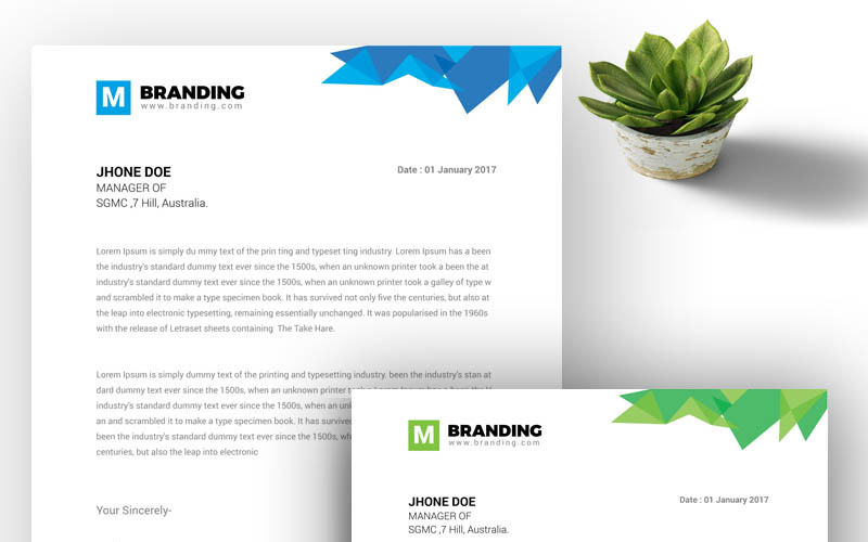 Cover Page - Corporate Identity Template - TemplateMonster