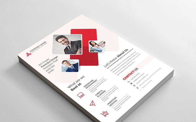Geometric Flyer - Corporate Identity Template