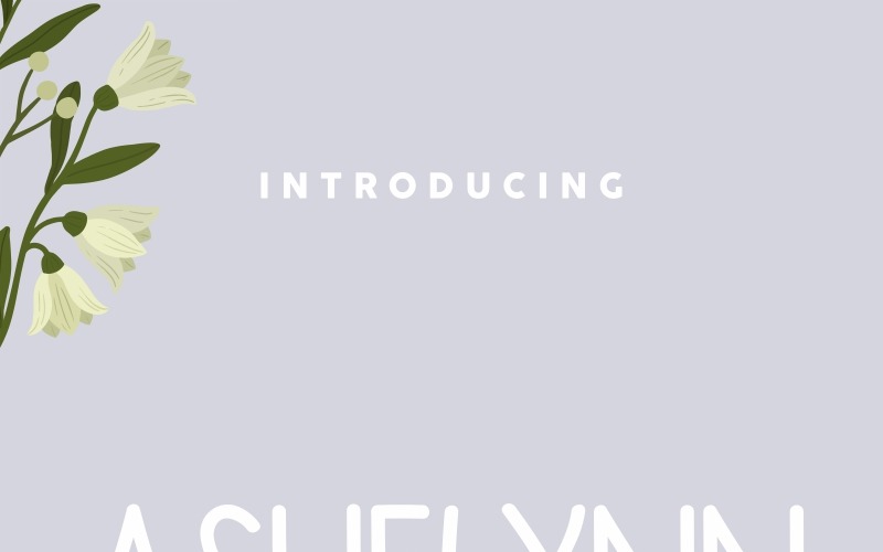 Ashelynn Sweet Font #96947 - TemplateMonster
